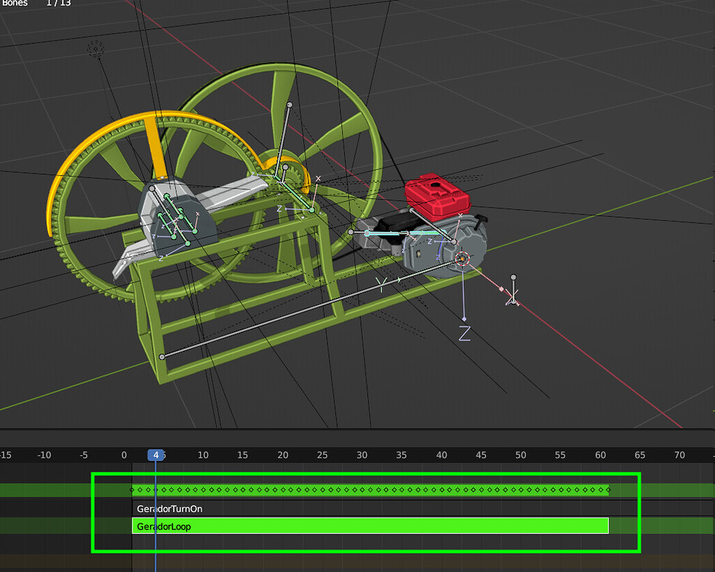 How to import a Skeletal Mesh FBX that has the skeleton, skin and animations? Flax imports one ...