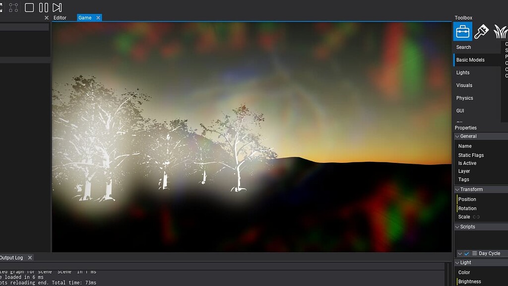 How do I alter default graphic settings to remove artifacts - Graphics - Flax Forum