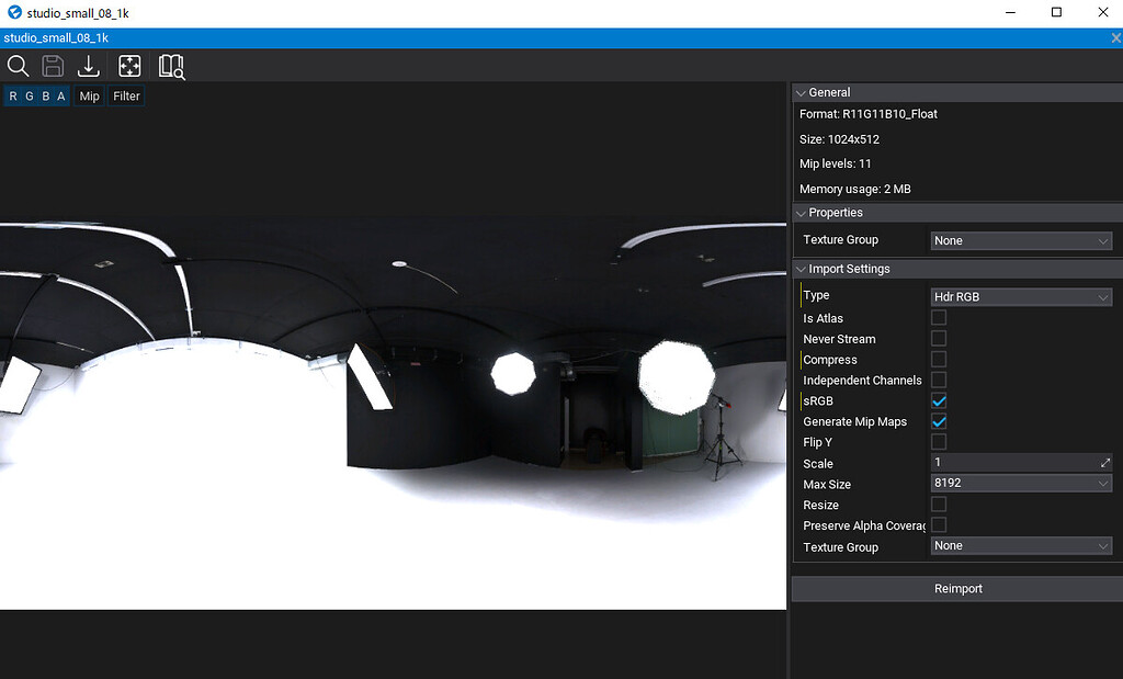 How to import Cube Textures from external texture file - Graphics - Flax Forum